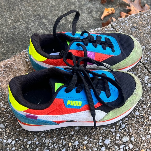 Puma | Shoes | Puma Future Rider Water Fight Lace Up Youth Boys Multi ...